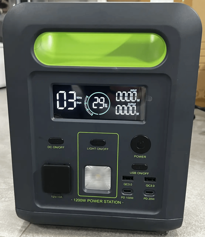 Зарядна станція EcoPlay SYD-N077 1024 Вт·год 1200 Вт